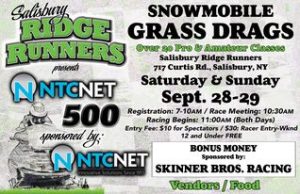 Snowmobile Grass Drag Races - Salisbury Ridge Runners Snowmobile Club ...